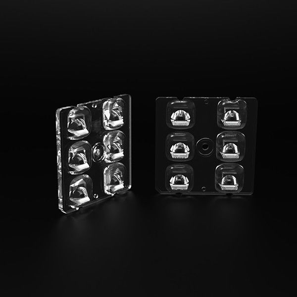 50×50×3.5mm Size SMD5050 Led Chip Lens For Outdoor Light Rohs Certificate