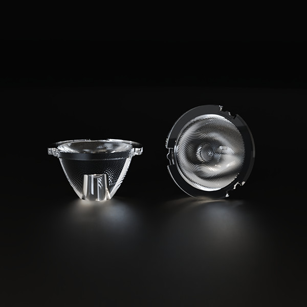 Diameter 23mm Led Optical Lens 24 Degree Linear Spot Led Lamp Lens