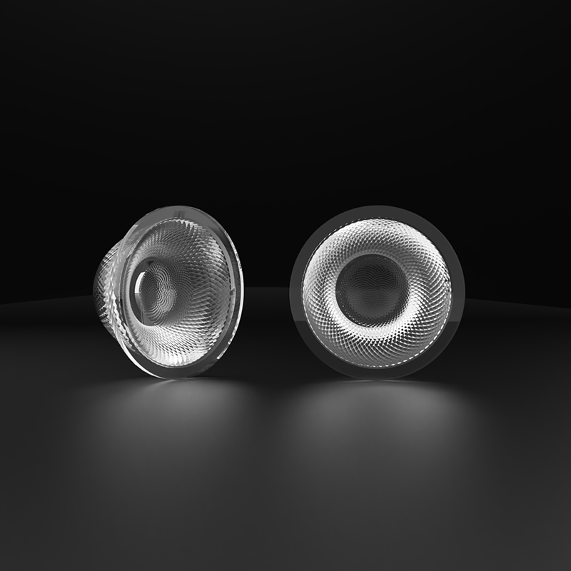 Wide beam Angle 60 Degree Led Lens Optics Pmma For Spot Light Tracking ...